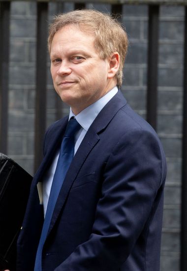 Grant Shapps Secretary State Transport Arrives Editorial Stock Photo ...