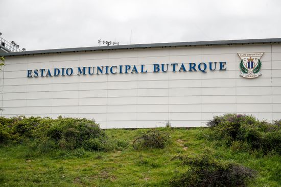 Municipal Butarque Stadium Cd Leganes Which Editorial Stock Photo ...