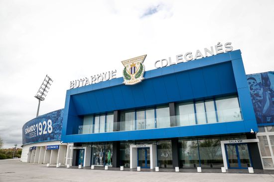 Municipal Butarque Stadium Cd Leganes Which Editorial Stock Photo ...
