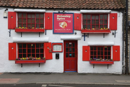Helmsley Spice Indian Restaurant Takeaway Editorial Stock Photo - Stock ...
