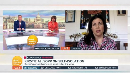 Piers Morgan Lorraine Kelly Kirstie Allsopp Editorial Stock Photo ...