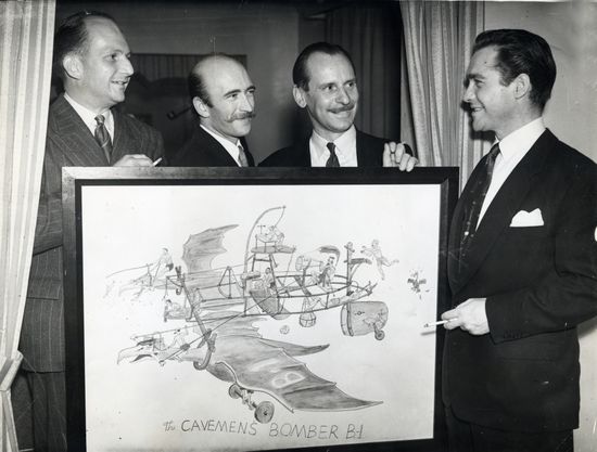 Three Surviving Aircrew Members Dam Busters Editorial Stock Photo ...