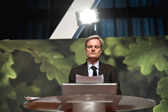 Jens Henriksson Ceo Swedbank Comments On Editorial Stock Photo - Stock ...