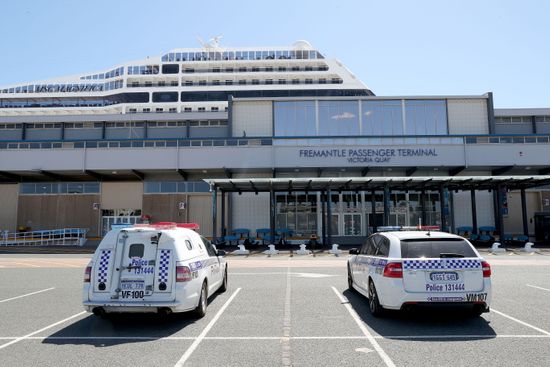 Police Vehicles Parked Outside Fremantle Passenger Editorial Stock ...