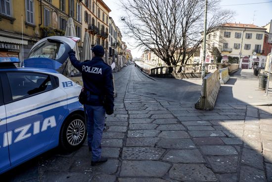 Italian Law Enforcement Officers Carry Out Editorial Stock Photo ...