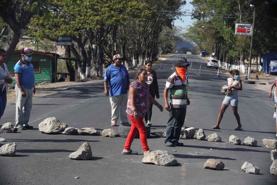 People Set Roadblocks During Protest Demand Editorial Stock Photo ...
