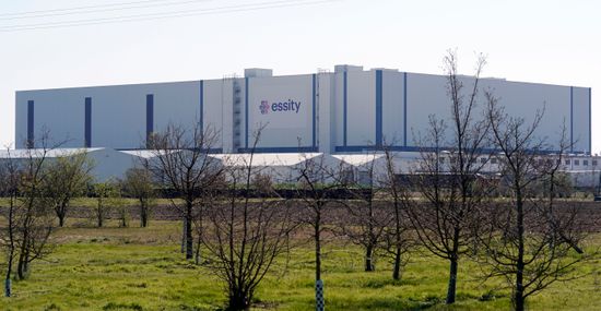 Exterior View Hygiene Healthcare Company Essity Editorial Stock Photo ...
