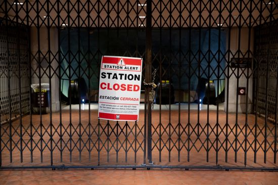 Sign Shows Federal Triangle Metrorail Station Editorial Stock Photo ...