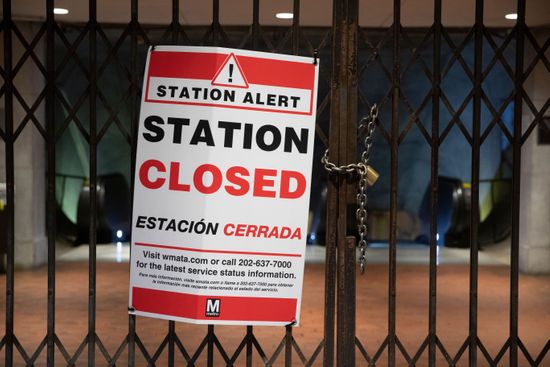 Sign Shows Federal Triangle Metrorail Station Editorial Stock Photo ...