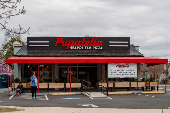 Sign Pupatella Neapolitan Pizza Shop Informs Editorial Stock Photo ...