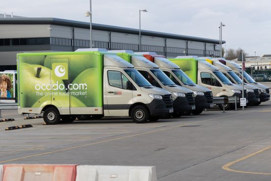 Ocado Erith Largest Customer Fulfilment Centre Editorial Stock Photo ...