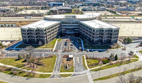 Aerial Photo Made Drone Shows Pharmaceutical Editorial Stock Photo ...