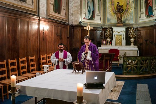 Spanish Catholic Priest Diego Sanchez R Editorial Stock Photo - Stock ...