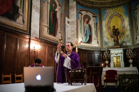 Spanish Catholic Priest Diego Sanchez R Editorial Stock Photo - Stock ...