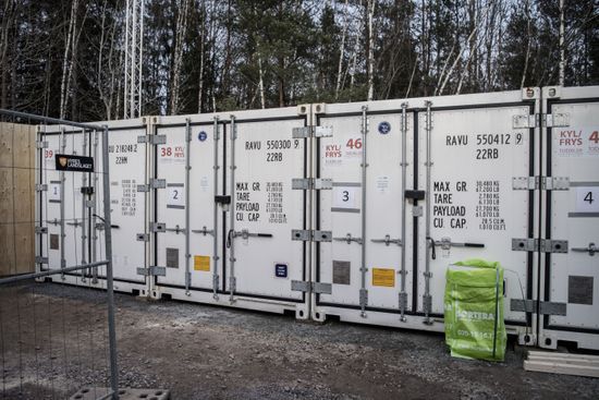Refrigeration Containers Be Used On Standby Editorial Stock Photo ...