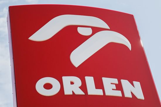 Orlen Logo Seen Gas Station Orlen Editorial Stock Photo - Stock Image ...
