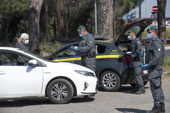 Guardia Di Finanza Financial Police Officers Editorial Stock Photo ...