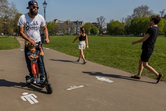 Good Friday Clapham Common Pretty Quiet Editorial Stock Photo - Stock ...