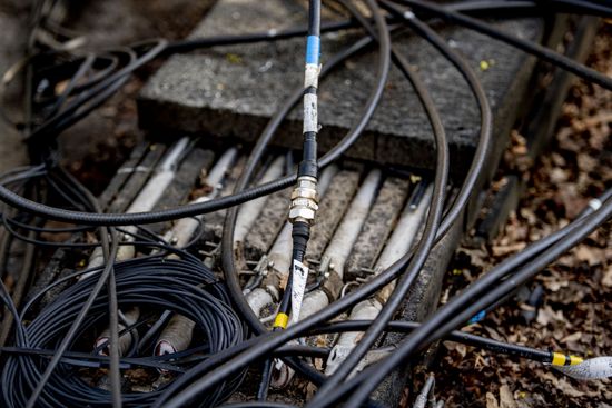 5g Cell Phone Towers Attacked By Editorial Stock Photo - Stock Image ...