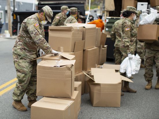 Members Forward Support Company 101st Engineering Editorial Stock Photo ...