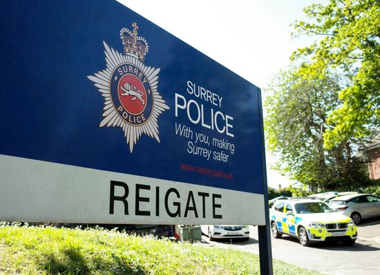 Reigate Police Station Editorial Stock Photo - Stock Image | Shutterstock