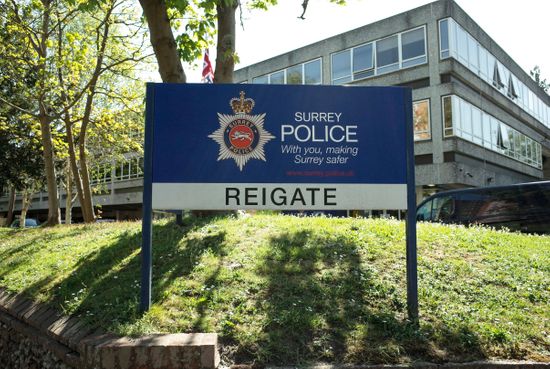 Reigate Police Station Editorial Stock Photo - Stock Image | Shutterstock