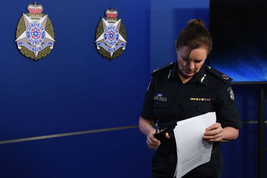 Assistant Commissioner Libby Murphy Attends Press Editorial Stock Photo ...