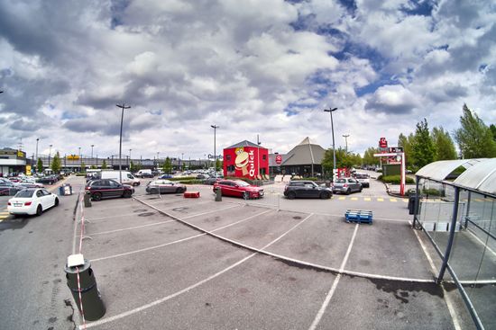 Quick Fast Food Chain Has Reopened Editorial Stock Photo - Stock Image ...