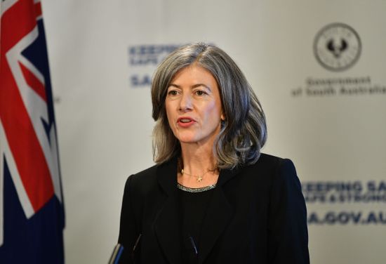 South Australian Chief Public Health Officer Editorial Stock Photo ...