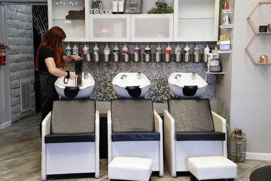 Hair Stylist Cecily Clay Employee Owner Editorial Stock Photo - Stock ...