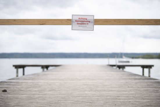 View Jetty Closed Public Note Reading Editorial Stock Photo - Stock ...