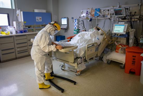 Anesthesiology Reanimation Specialist Intensive Care Doctor Editorial ...