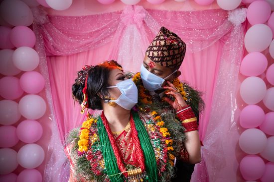 Bride Soni Shrestha Groom Ravi Shrestha Editorial Stock Photo - Stock ...