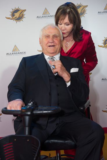 Don Shula Left His Wife Mary Editorial Stock Photo - Stock Image ...