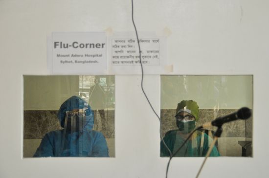 Flu Corner Isolation Patients Covid 19 Editorial Stock Photo - Stock ...