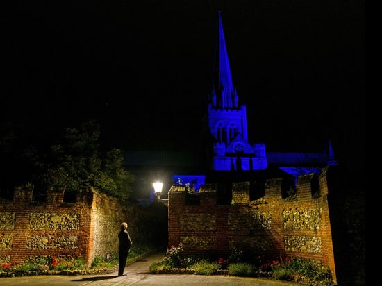 Dean Chichester Cathedral Venerable Stephen Waine Editorial Stock Photo ...