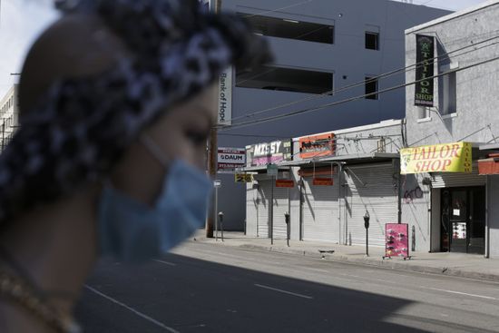 Mannequin Wears Mask Empty Commercial Street Editorial Stock Photo ...
