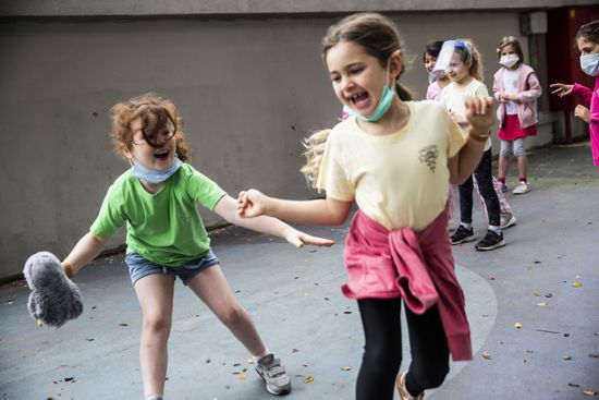 Israeli School Girls Play During Recess Editorial Stock Photo - Stock ...