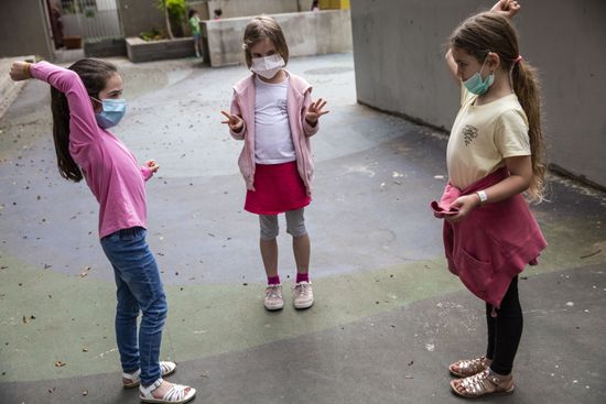 Israeli School Girls Play During Recess Editorial Stock Photo - Stock ...