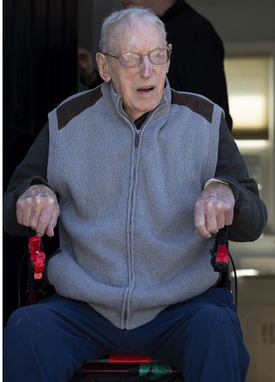 World War Ii Veteran Arthur Mac Editorial Stock Photo - Stock Image ...