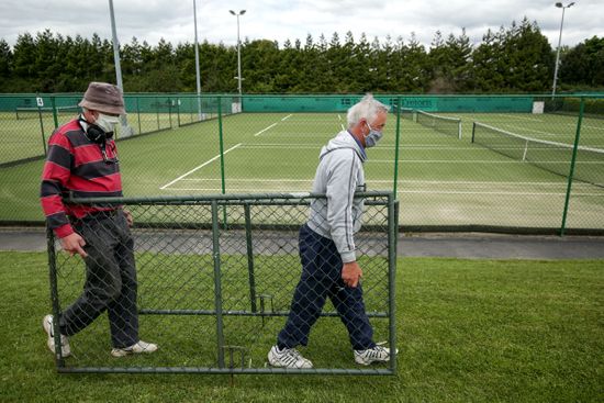 Club Groundsman Michael Relihan Club Manager Editorial Stock Photo ...