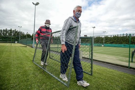 Club Groundsman Michael Relihan Club Manager Editorial Stock Photo ...