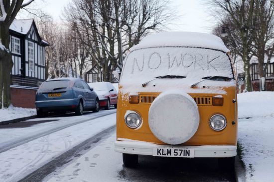 Vw Van Words No Work Written Editorial Stock Photo - Stock Image ...