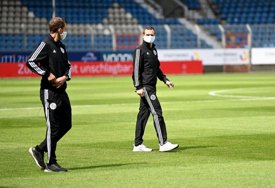 Referee Florian Heft Looks On Prior Editorial Stock Photo - Stock Image ...