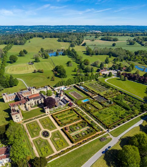 Penshurst Place 14th Century Countryside Manor Editorial Stock Photo ...