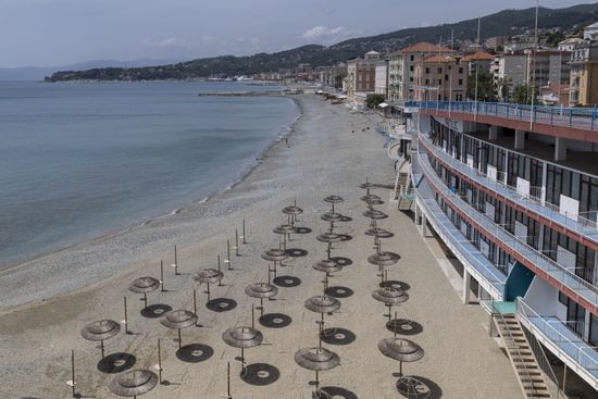 Phase 2 Liguria Beach Resorts Can Editorial Stock Photo - Stock Image ...