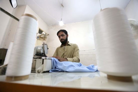 Tailor Stitches Clothes People Prepare Upcoming Editorial Stock Photo ...