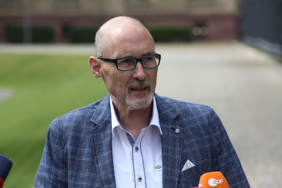 Plaintiff Herbert Gilbert Speaks Journalists Near Editorial Stock Photo ...