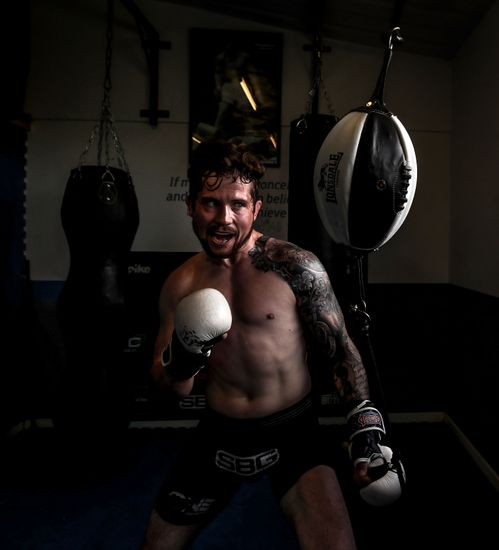 Mma Fighter Brian Moore Who Competes Editorial Stock Photo - Stock ...