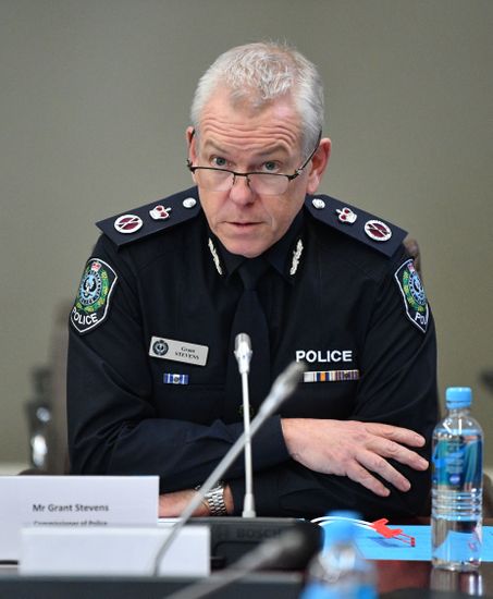 South Australian Police Commissioner Grant Stevens Editorial Stock ...